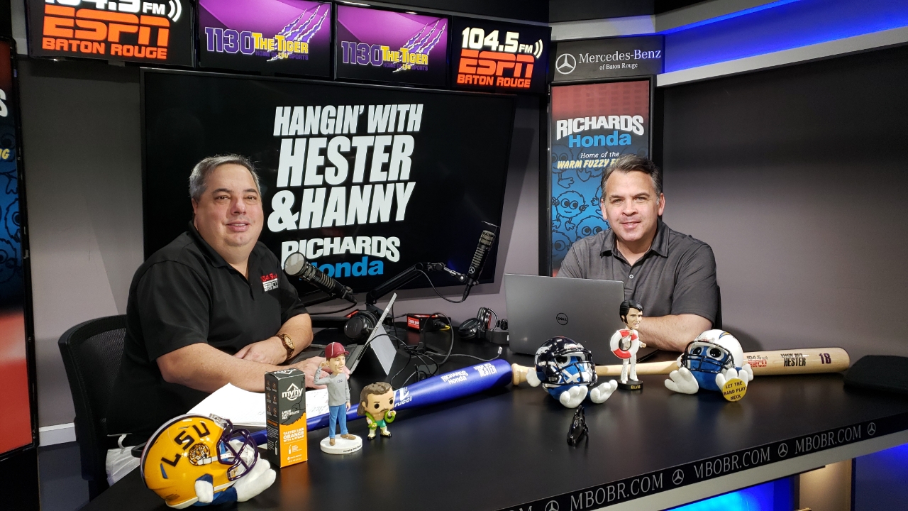Mike Scarborough guest on "Hangin' with Hester & Hanny | TigerBait.com