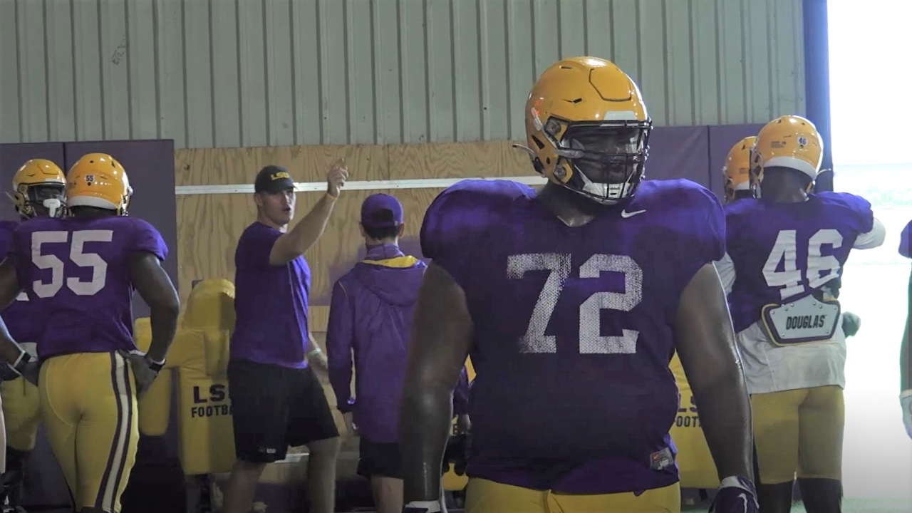 WATCH: LSU football Tuesday practice video | TigerBait.com