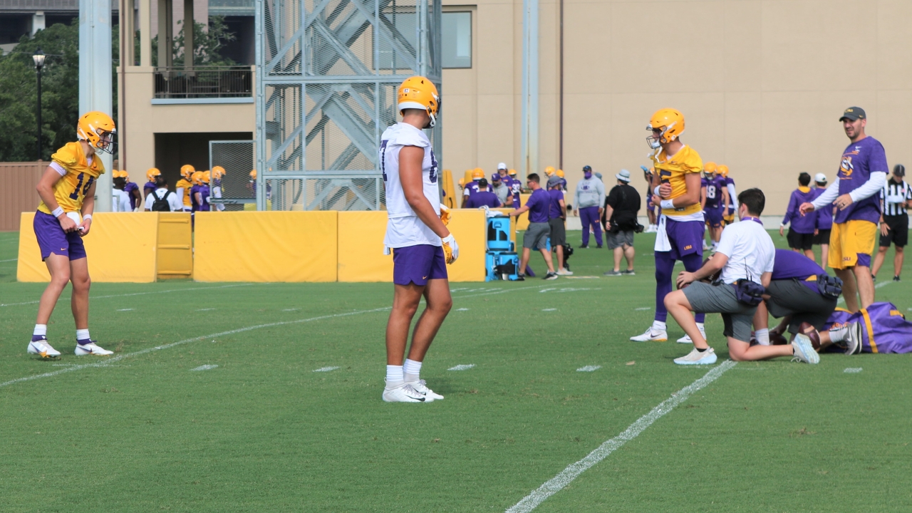 WATCH: LSU football practice video. Day 1 | TigerBait.com