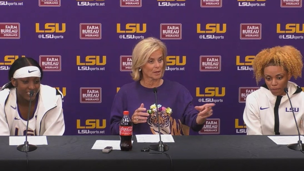 LSU handles Miss. College, Story & Mulkey postgame video | TigerBait.com