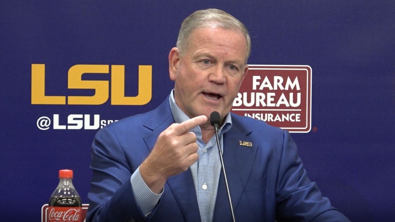 WATCH: LSU Brian Kelly Alabama game-week press conference | TigerBait.com