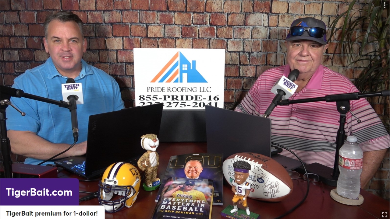 LSU spring football practice eve show | TigerBait LIVE | TigerBait.com