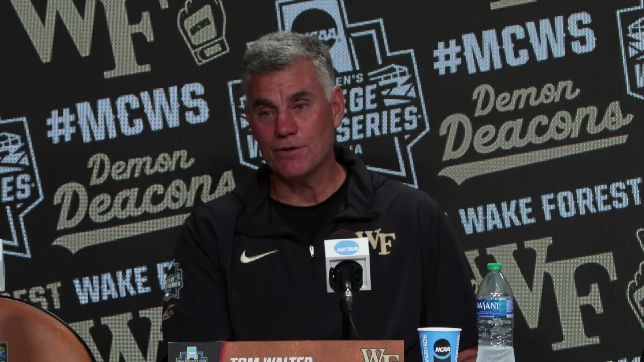 WATCH: Wake Forest Tom Walter postgame after being eliminated by LSU ...