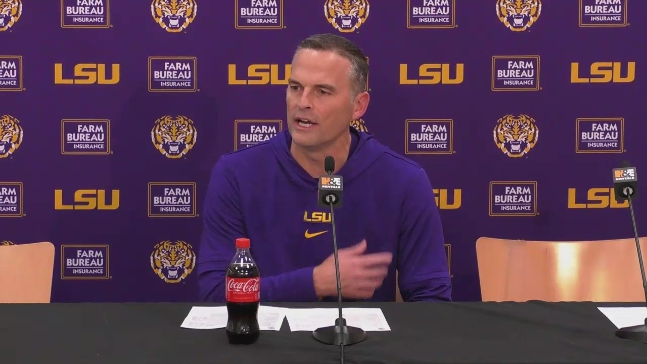 WATCH: LSU Matt McMahon talks win over SLU | TigerBait.com