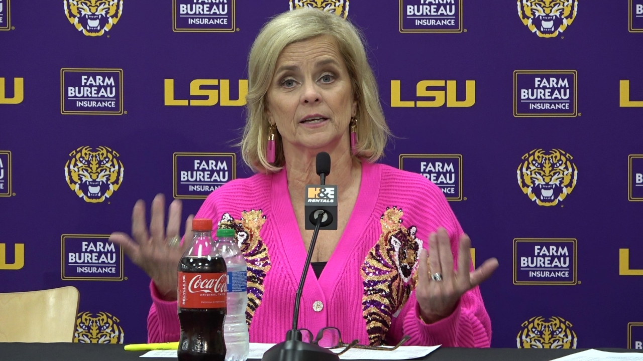 WATCH: LSU Kim Mulkey WIN over Alabama postgame with Angel Reese and ...