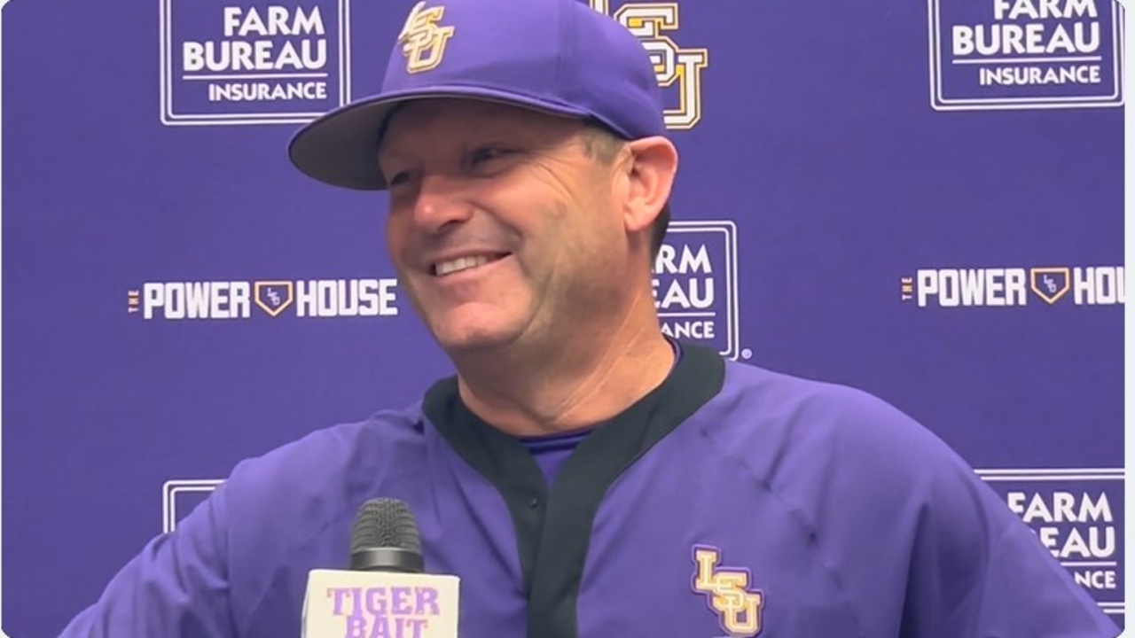 WATCH: LSU Jay Johnson WIN OVER NDSU postgame | TigerBait.com