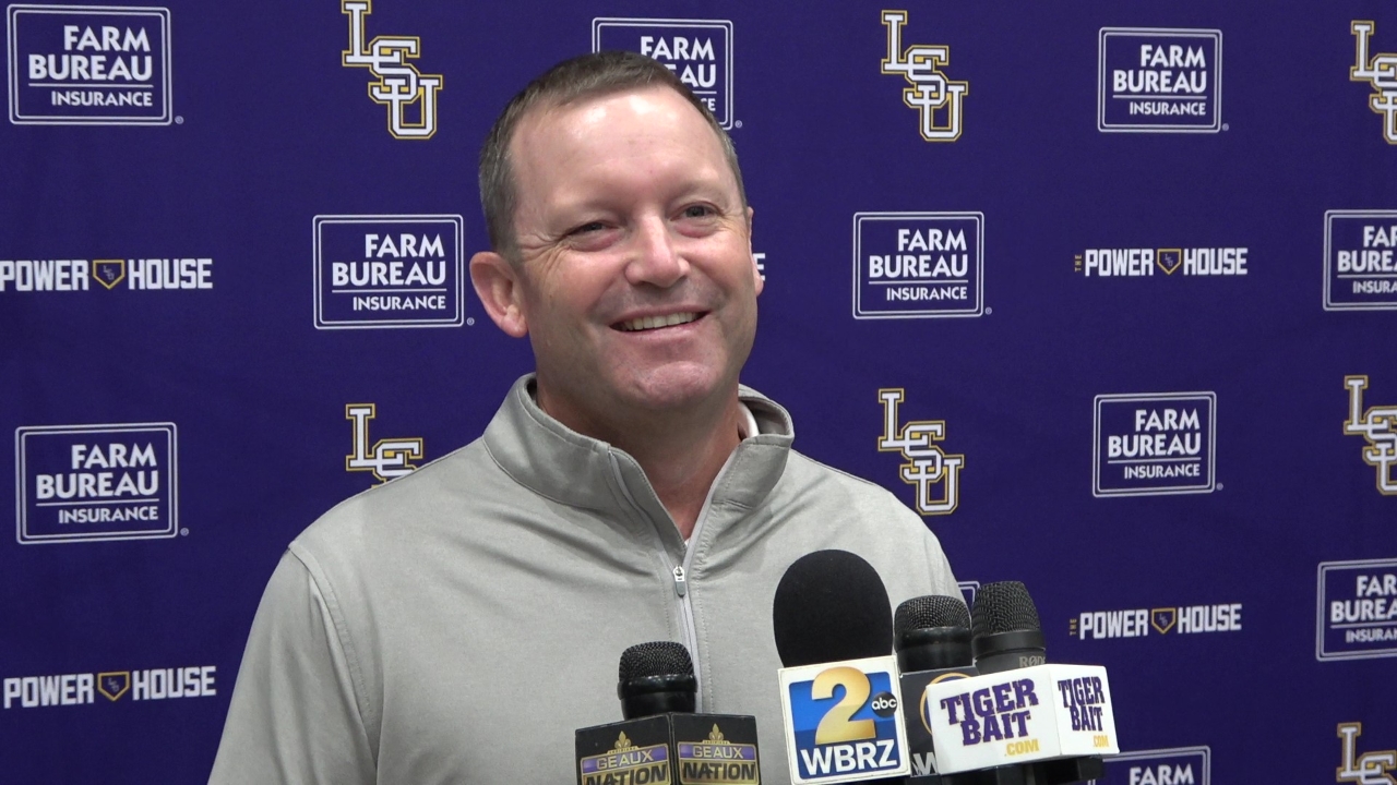 WATCH: LSU Jay Johnson previews home baseball series vs. No. 1 Texas A ...