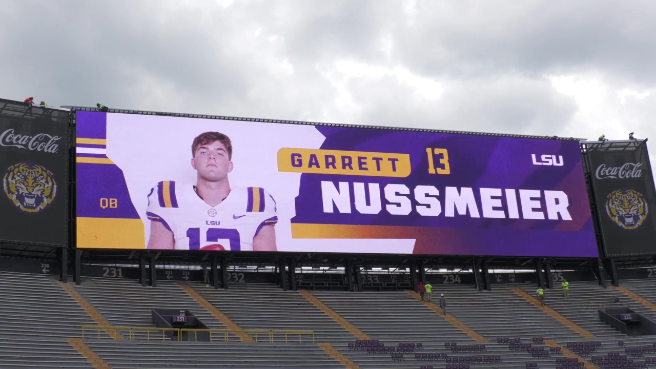 WATCH: LSU Football Tiger Stadium Scoreboards reveal | TigerBait.com