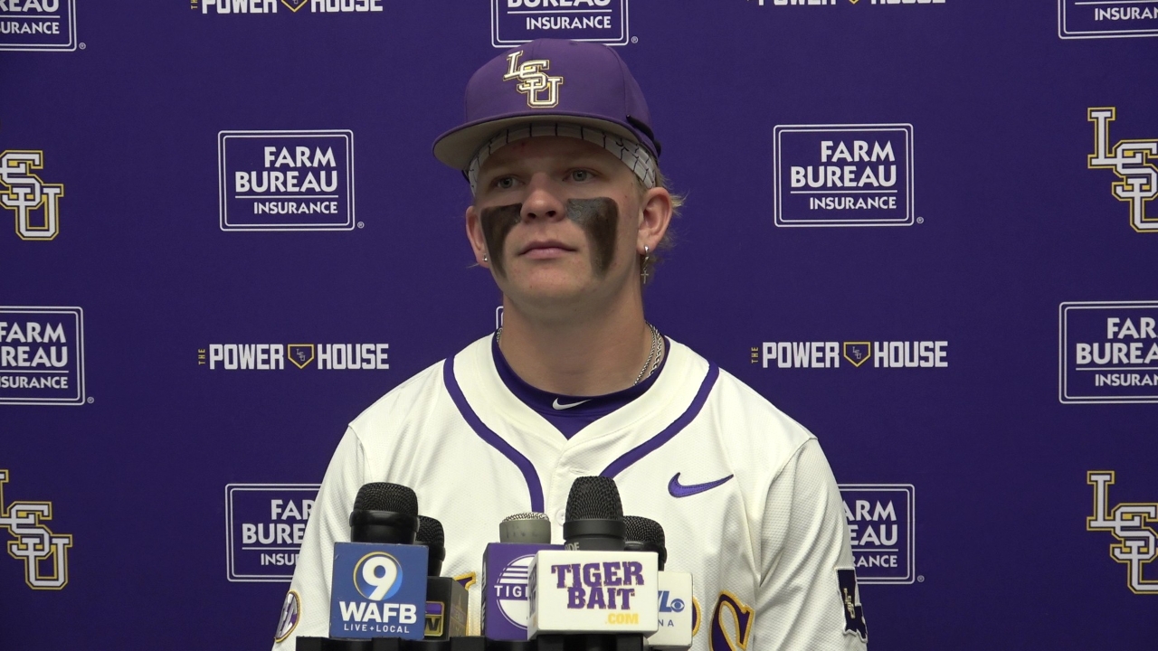 WATCH: LSU Baseball Daniel Dickinson & Kade Anderson WIN Purdue Ft. Wayne postgame | TigerBait.com