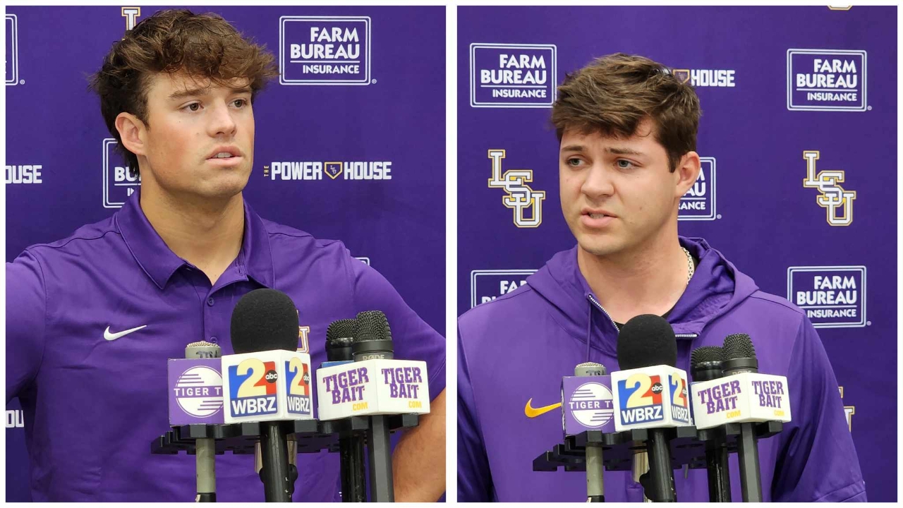 WATCH: LSU Baseball's Grant Fontenot & Mic Paul interviews | TigerBait.com