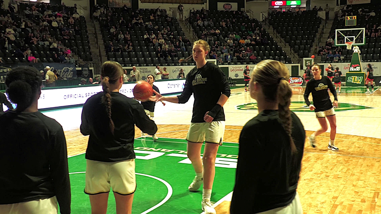 WATCH: LSU target Caroline Bradley POWERFUL performance in state ...