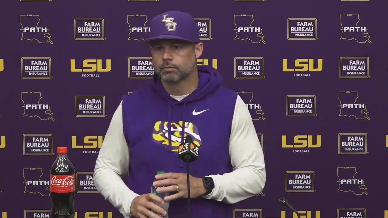 WATCH: LSU DC Blake Baker talks Tigers defense through spring ...
