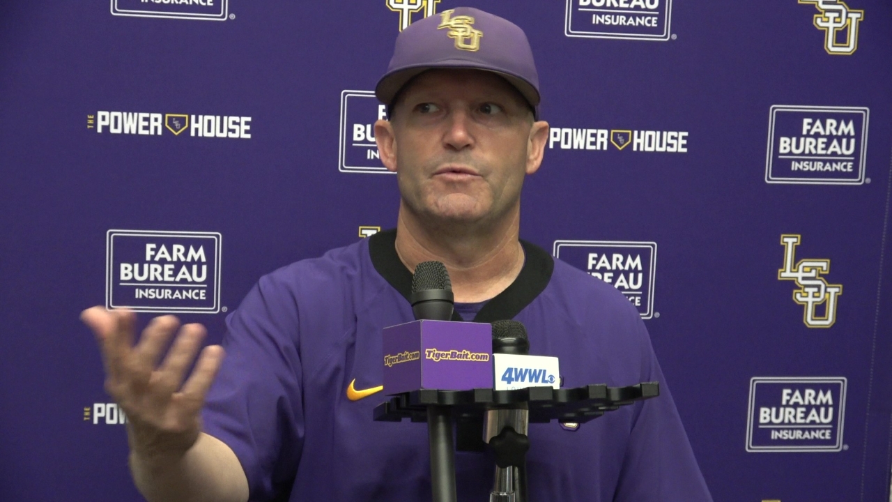WATCH: LSU Jay Johnson WIN over Miss. St. postgame | TigerBait.com