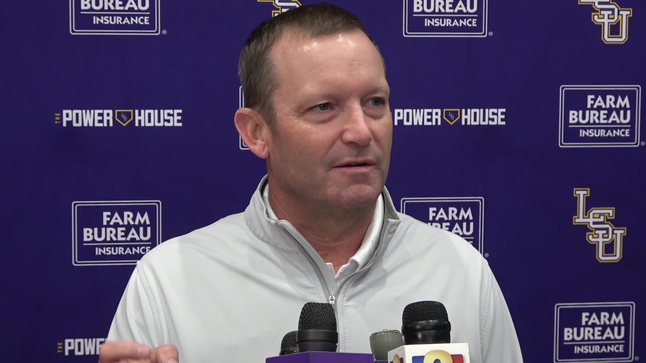WATCH: LSU Jay Johnson previews Alabama series | TigerBait.com