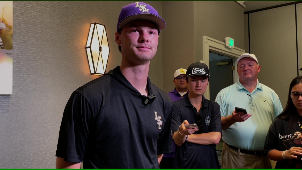 LSU pitcher Kade Anderson interview | Tigers to face Coastal Carolina ...