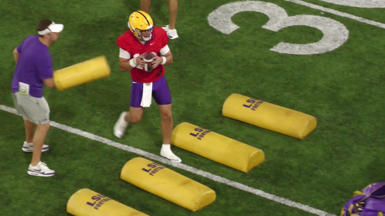 WATCH: LSU football practice HIGHLIGHTS, July 30, 2025 | TigerBait.com