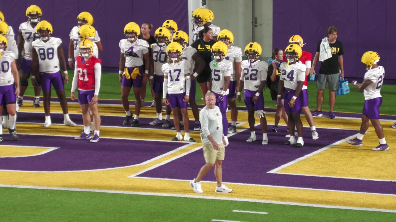 LSU FOOTBALL: Practice Highlights, August 15, 2025 | TigerBait.com