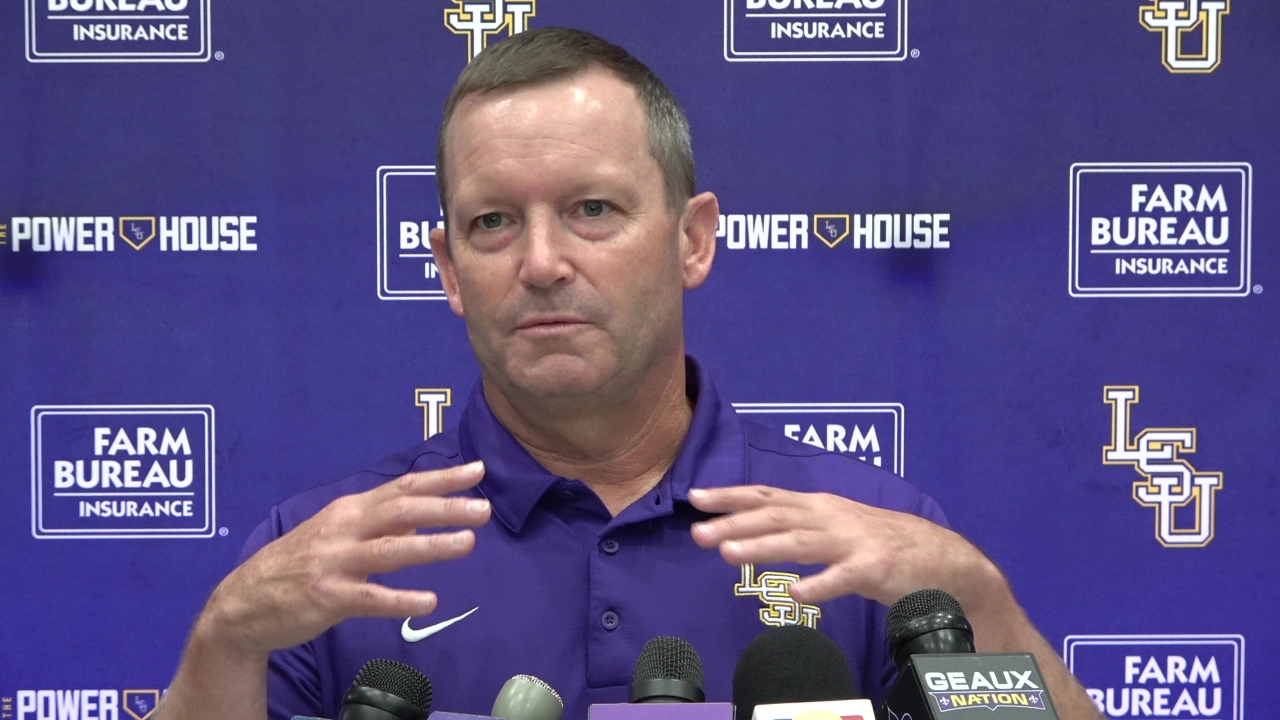 WATCH: LSU Jay Johnson Fall Baseball press conference | TigerBait.com