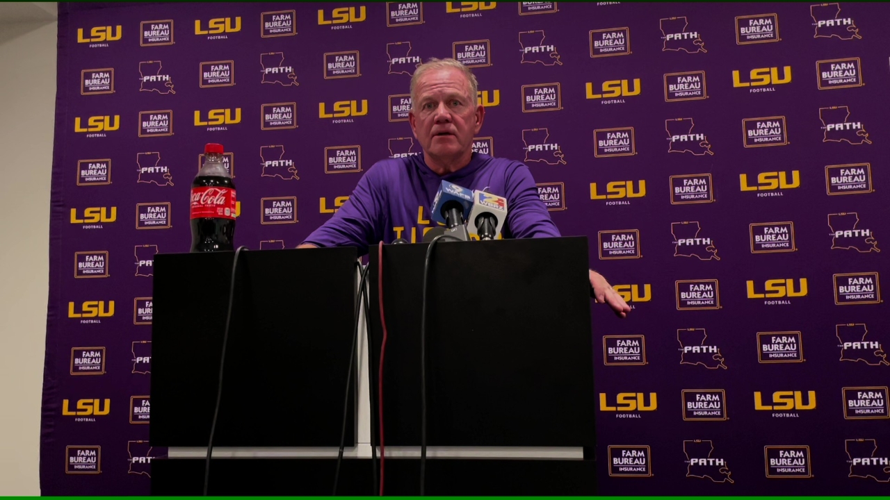 WATCH: LSU Brian Kelly LOSS to Vanderbilt postgame press conference ...