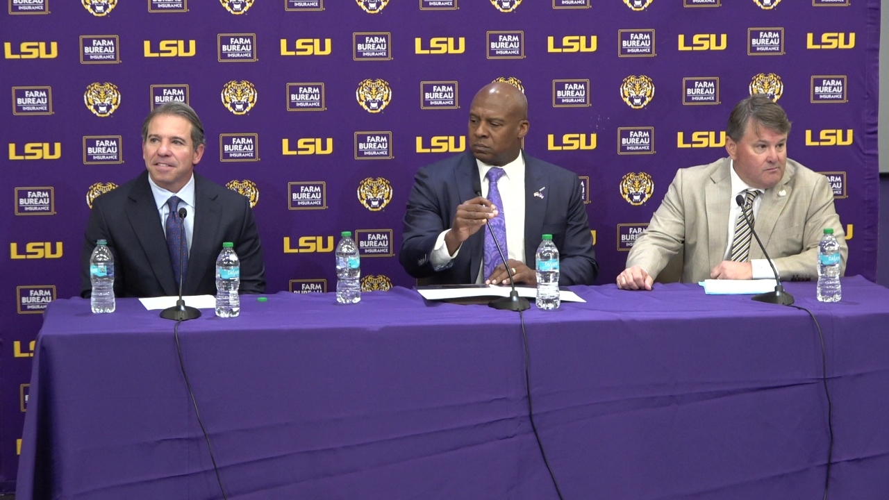 WATCH: LSU athletics department leadership press conference | TigerBait.com