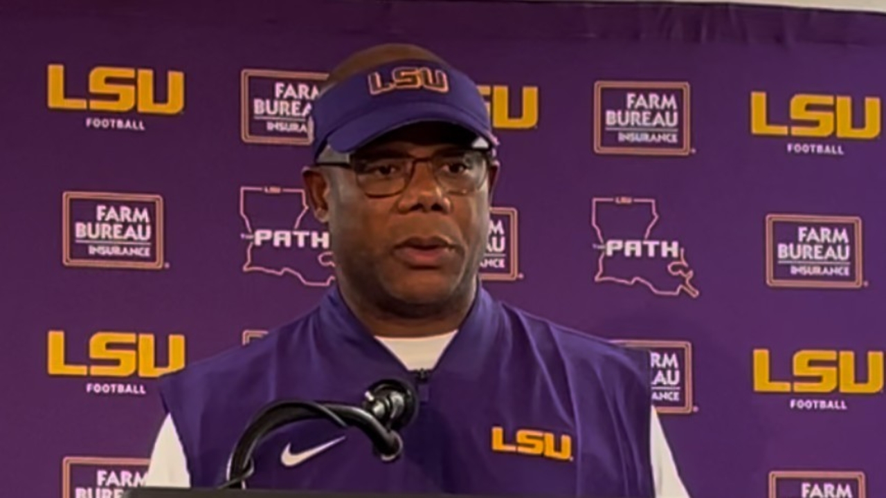 WATCH: LSU Frank Wilson LOSS to Alabama postgame press conference ...