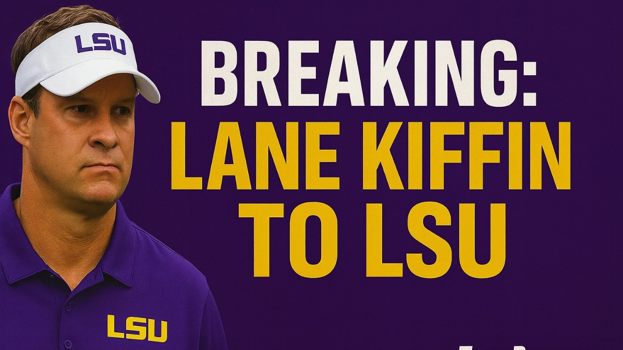 LIVE SHOW: LSU Lands Lane Kiffin as Their NEW Football Coach ...