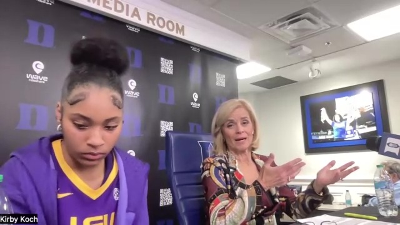 WATCH: LSU Kim Mulkey WIN over Duke postgame press conference ...