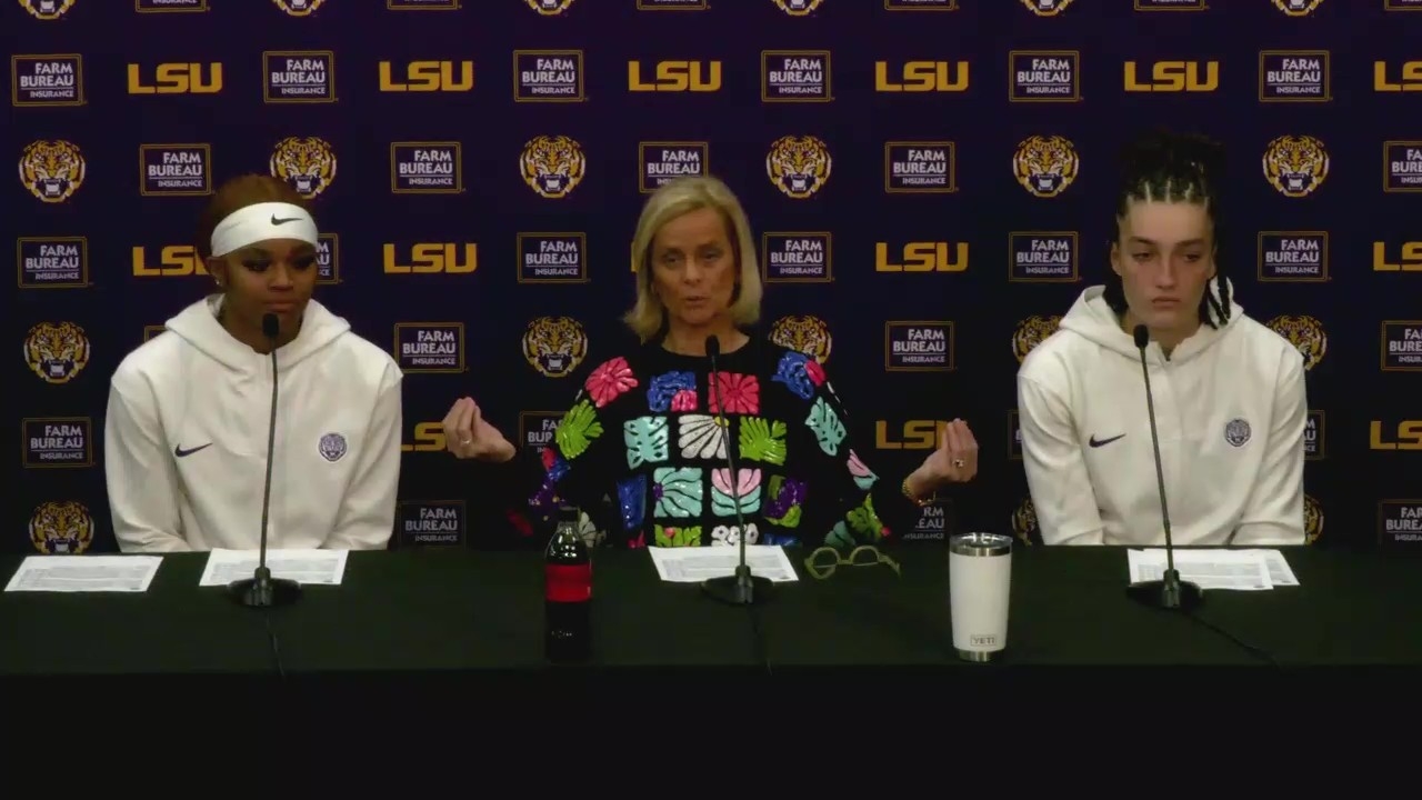 WATCH: LSU Kim Mulkey WIN over Morgan St. postgame | TigerBait.com