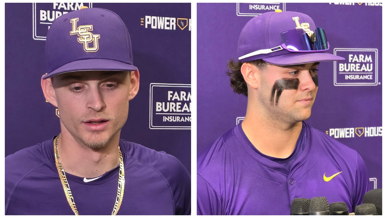 LSU postgame interviews: Gavin Guidry and Seth Dardar | TigerBait.com
