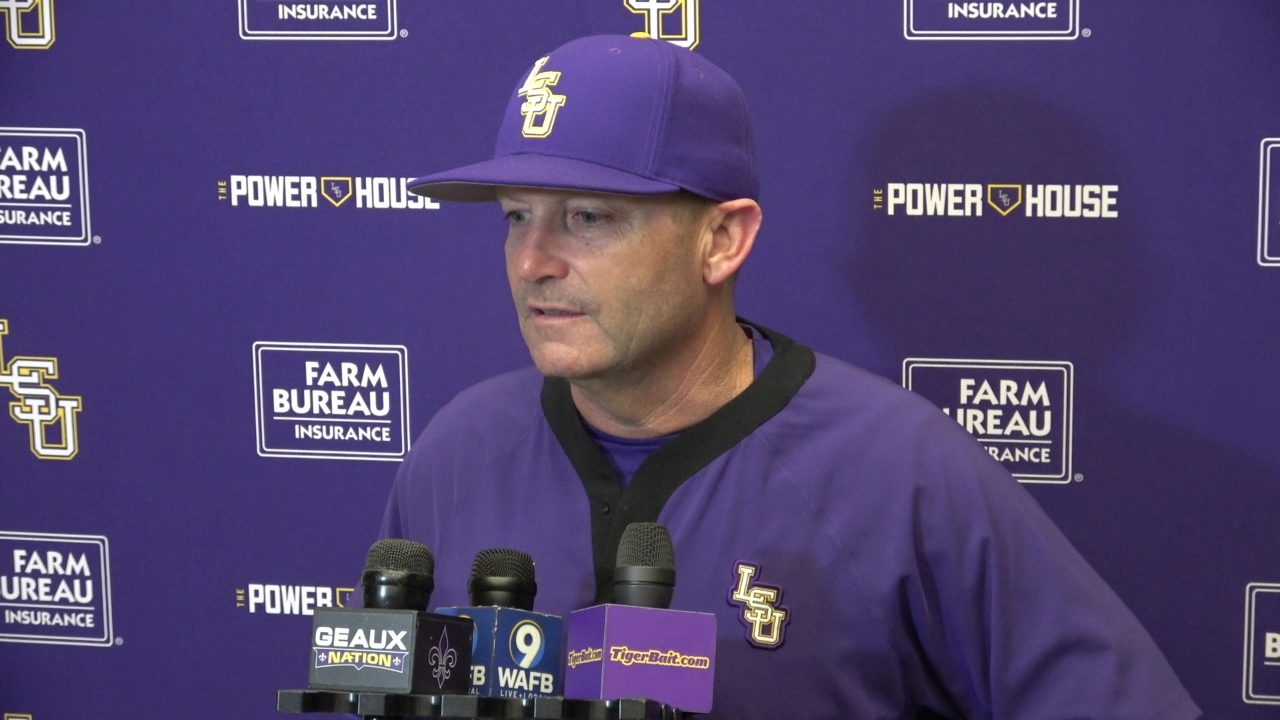 WATCH: LSU Jay Johnson WIN over Kent State postgame | TigerBait.com